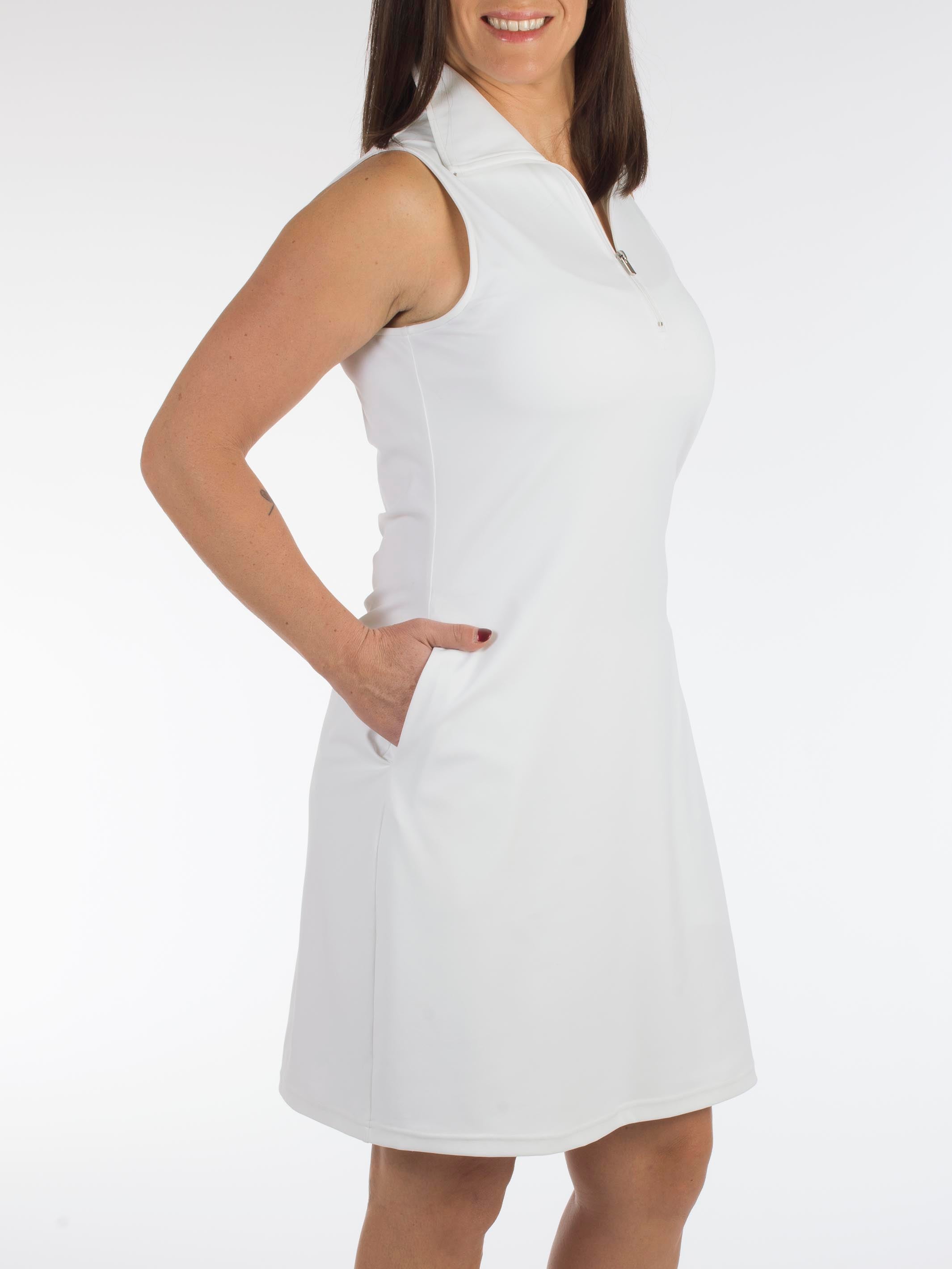 Rachel Zip Dress Short Combo – pickletini